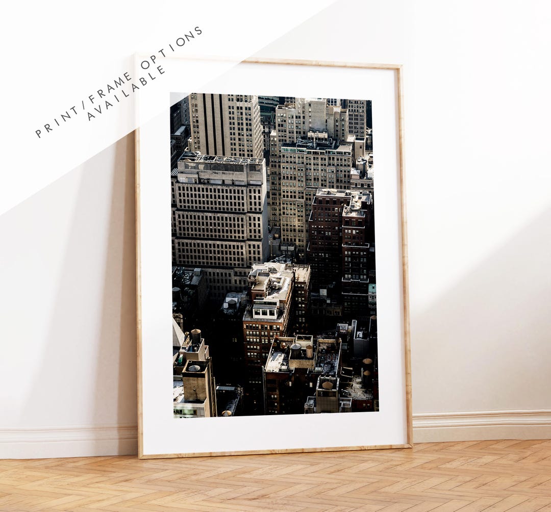Manhattan Print - New York City Photography Print - New York Buildings ...