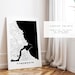 Tynemouth Map Print - Minimalist City Map Poster - Map Art - UK ...