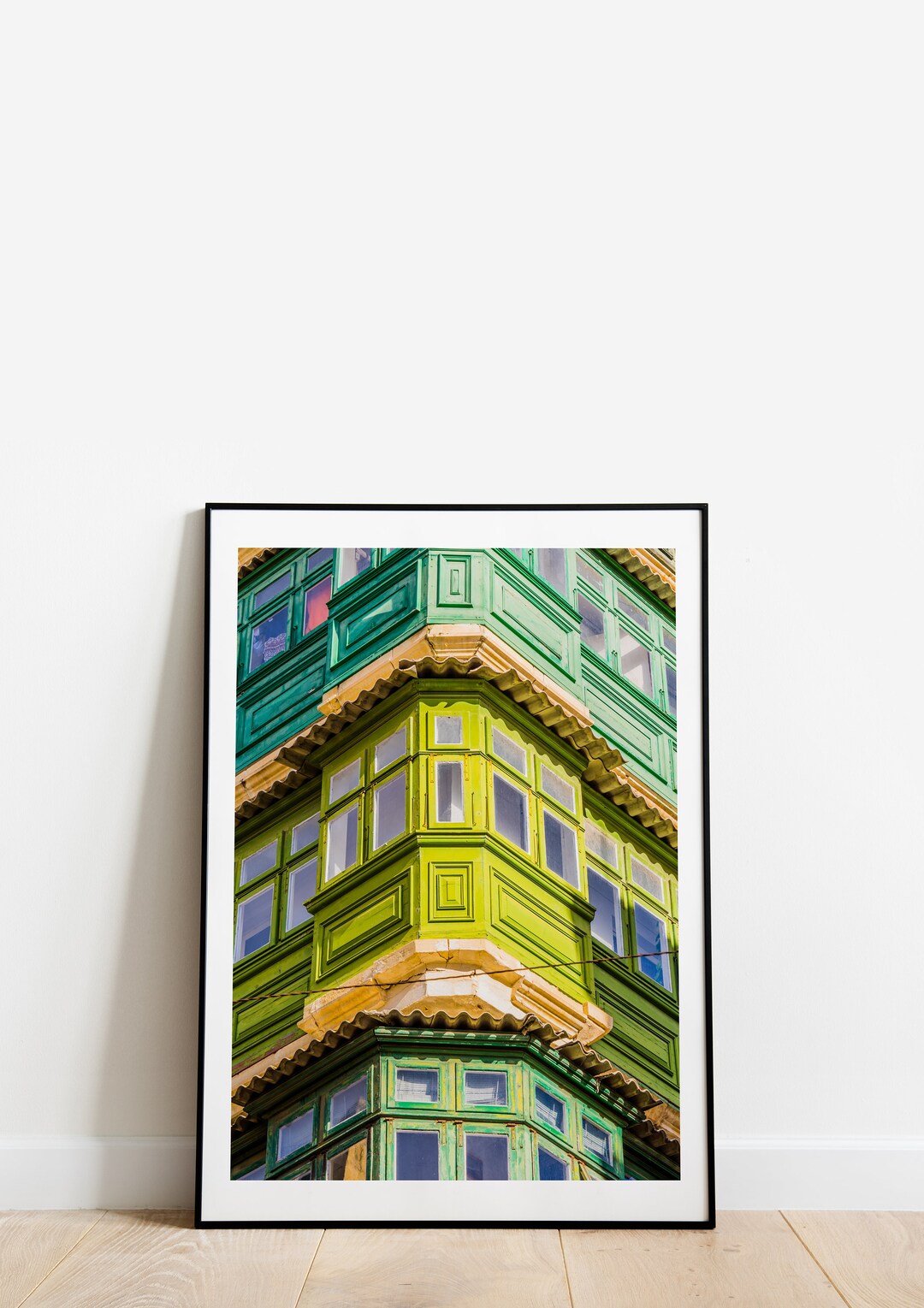 Maltese Windows - Malta Photography - Fine Art Photography - Green Wall ...