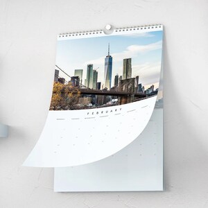 New York 2024 Calendar Wall Calendar A3 Wall Calendar New Year ...