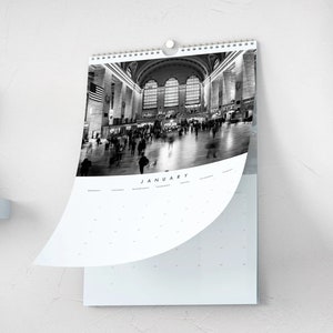 New York 2024 Calendar Wall Calendar A3 Wall Calendar New Year ...
