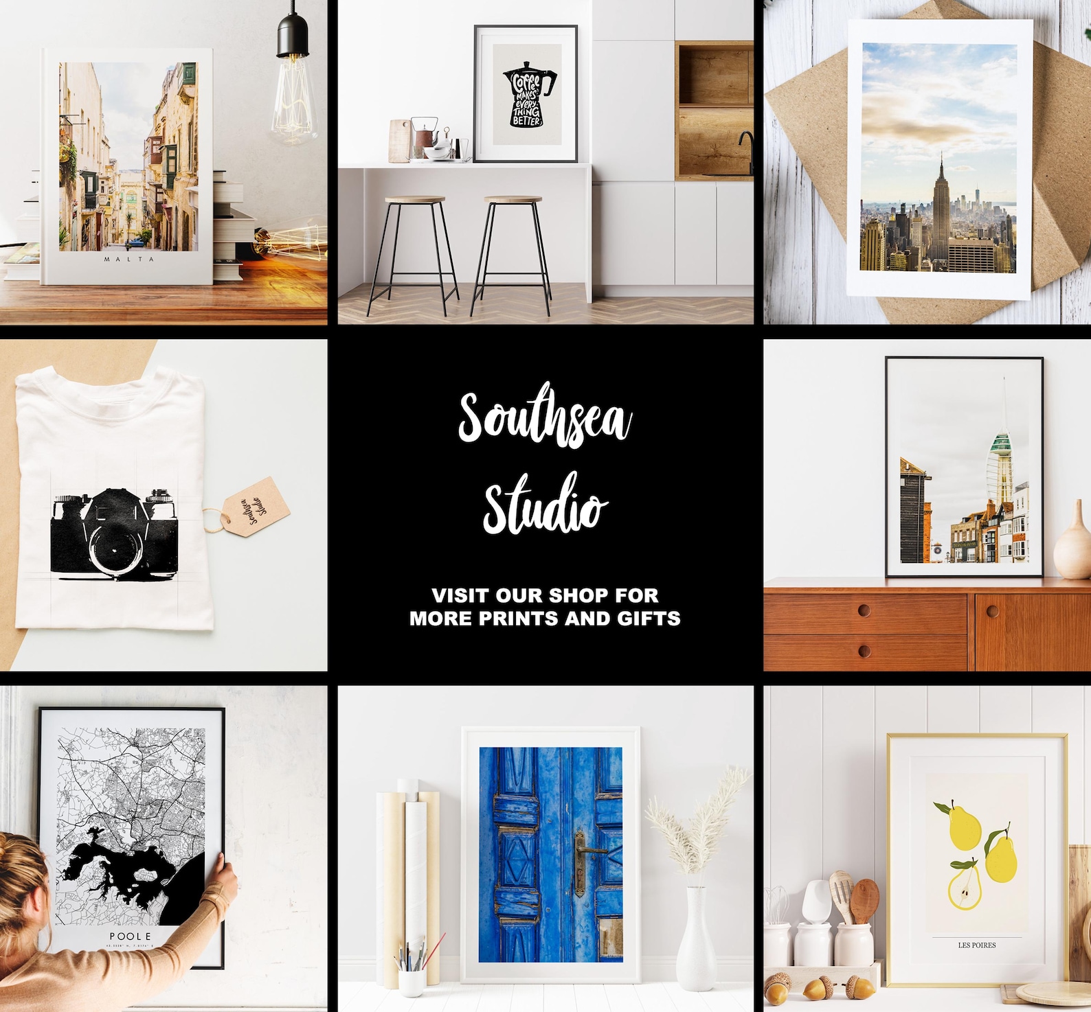 New York Skyline Print - NYC Photography Print - New York City - Prints ...