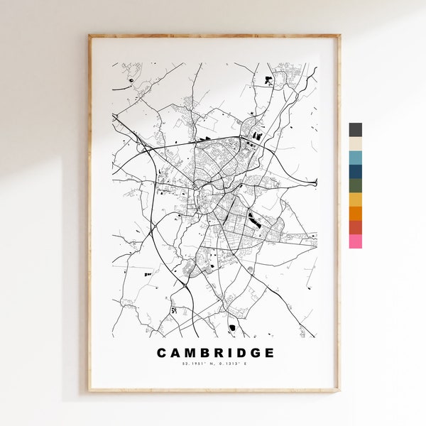 Cambridge Print - Etsy UK