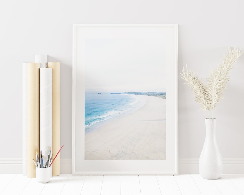 Serene Beach Photograph - Surf Poster - Coastal Decor - Zen Wall Art ...