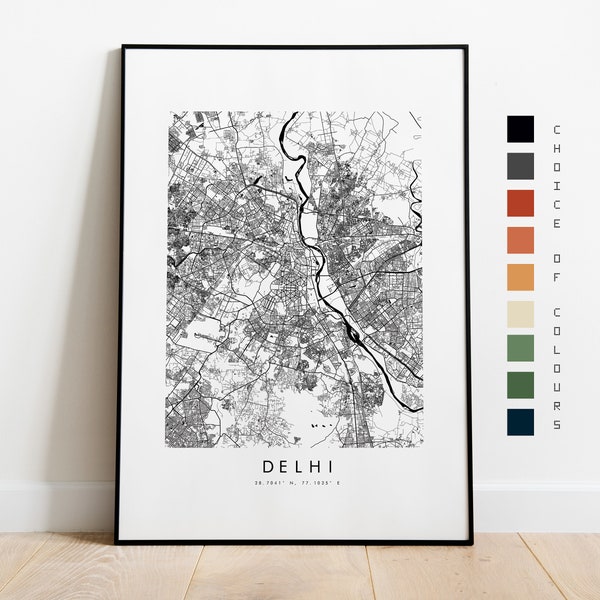 Delhi Poster - Etsy