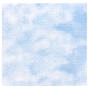 Sky Blue Cross Stitch Fabric, Printed Aida Cloth, 14 / 16 / 18 / 20 ...