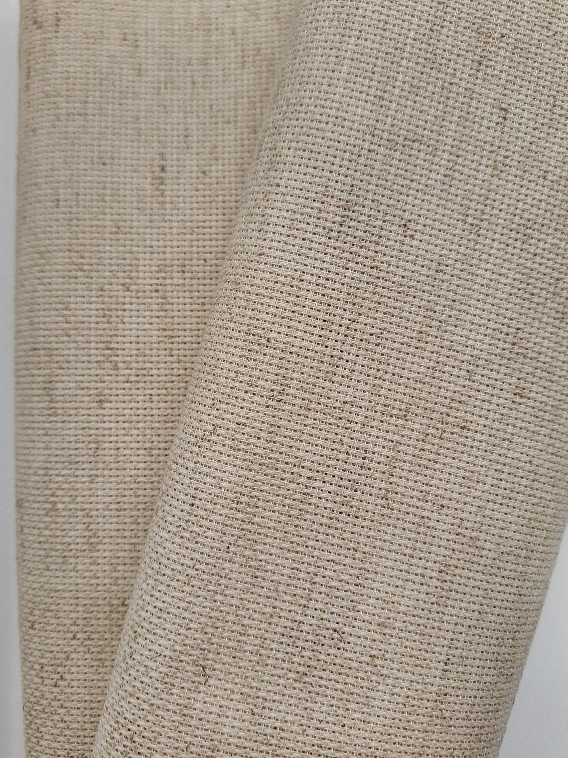 Rustico Aida 14 Count Beige Brown Aida Cross Stitch Fabric - Etsy