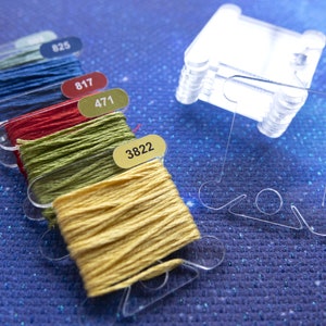 DMC Floss Labels / Stickers for Embroidery Bobbins - Etsy