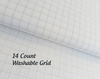 Zweigart Easy Count Aida 16 Ct, Washable Grid Cross Stitch Fabric - Etsy