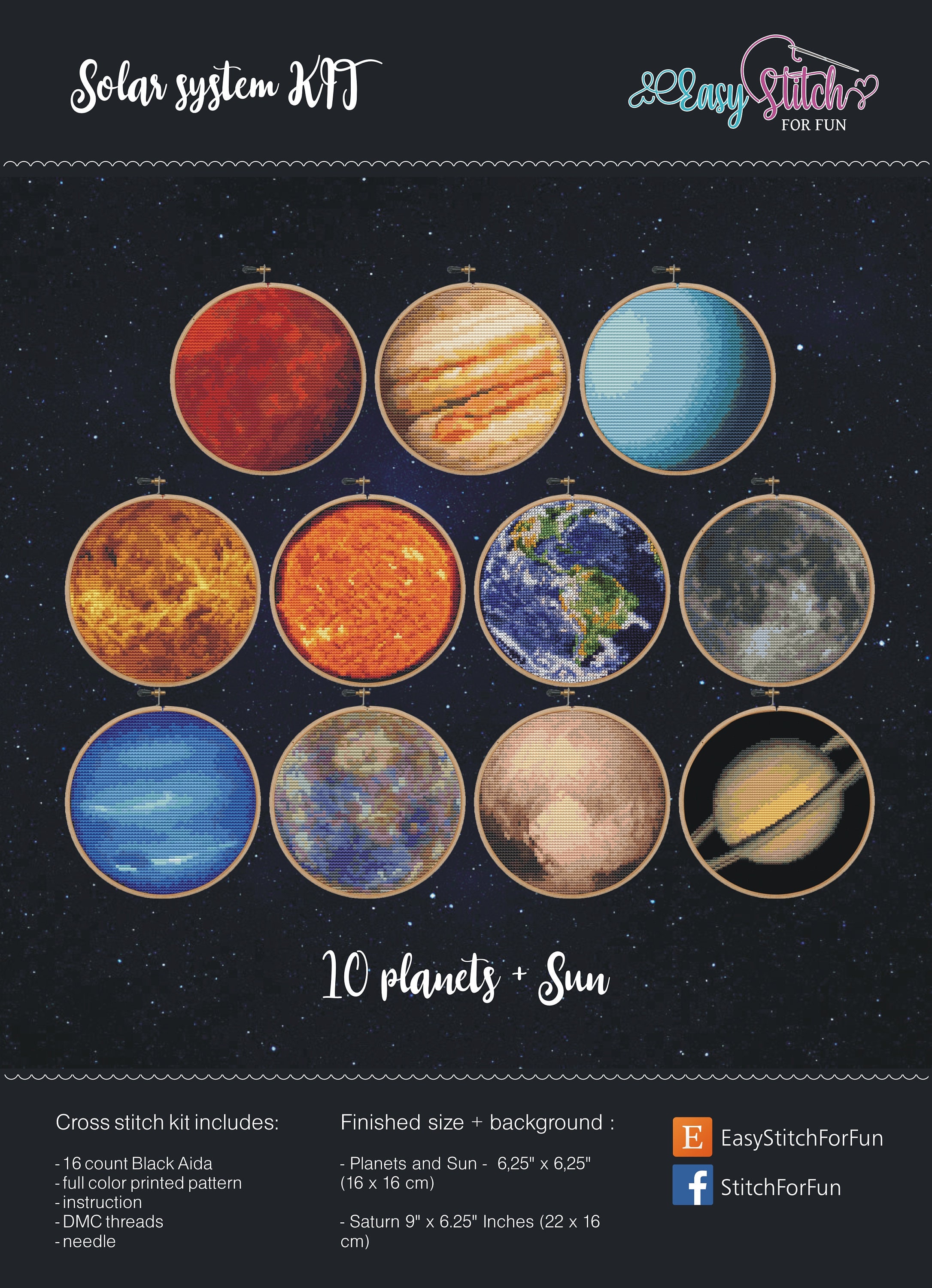 Planets Solar System Kit