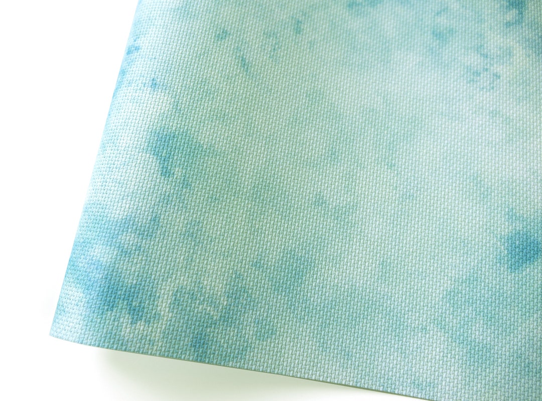 Sea Blue Aida Cloth, Printed Cross Stitch Fabric, 14 / 16 / 18 / 20 ...
