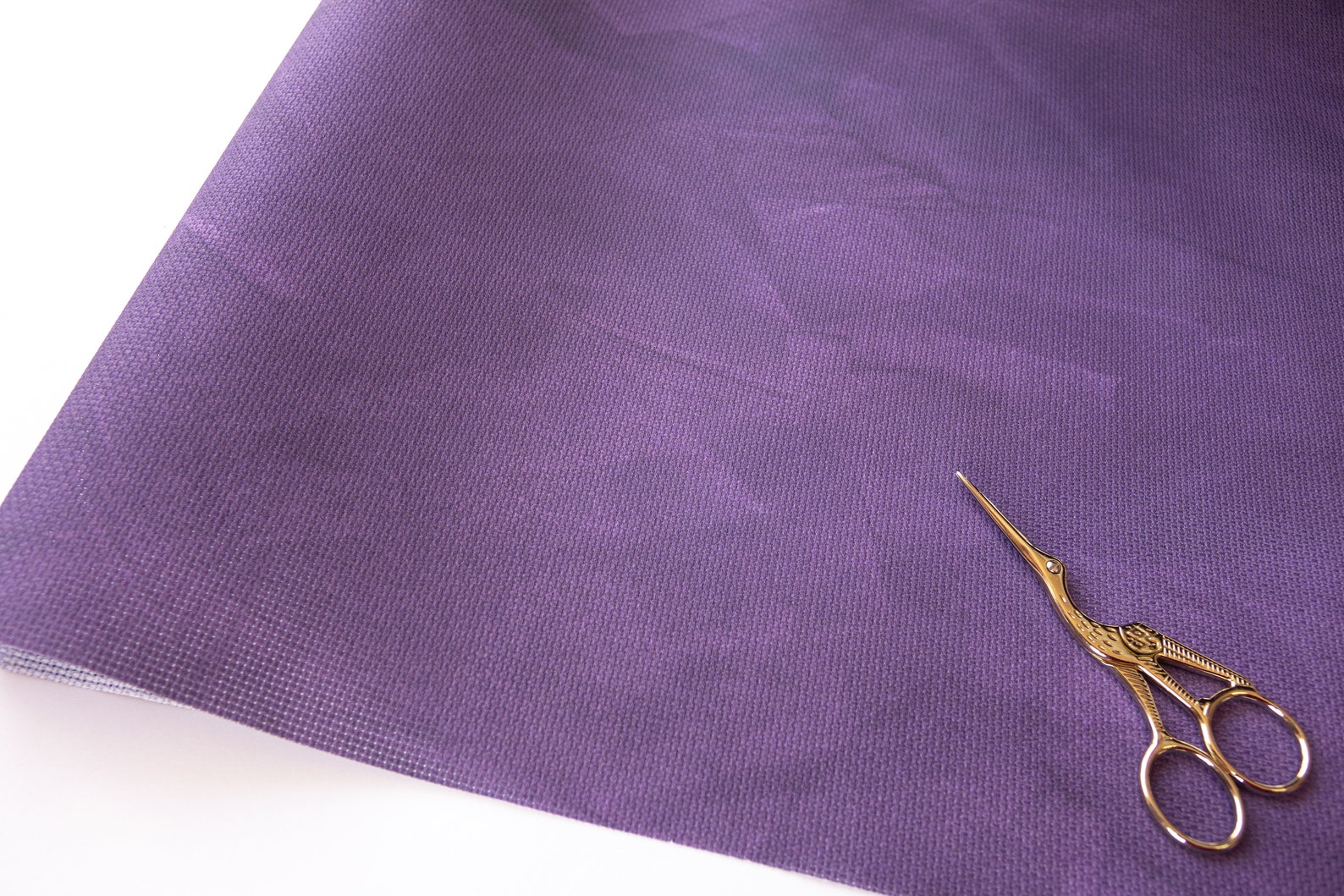 Printed Purple Aida Cloth, 14 / 16 / 18 / 20 Count - Etsy