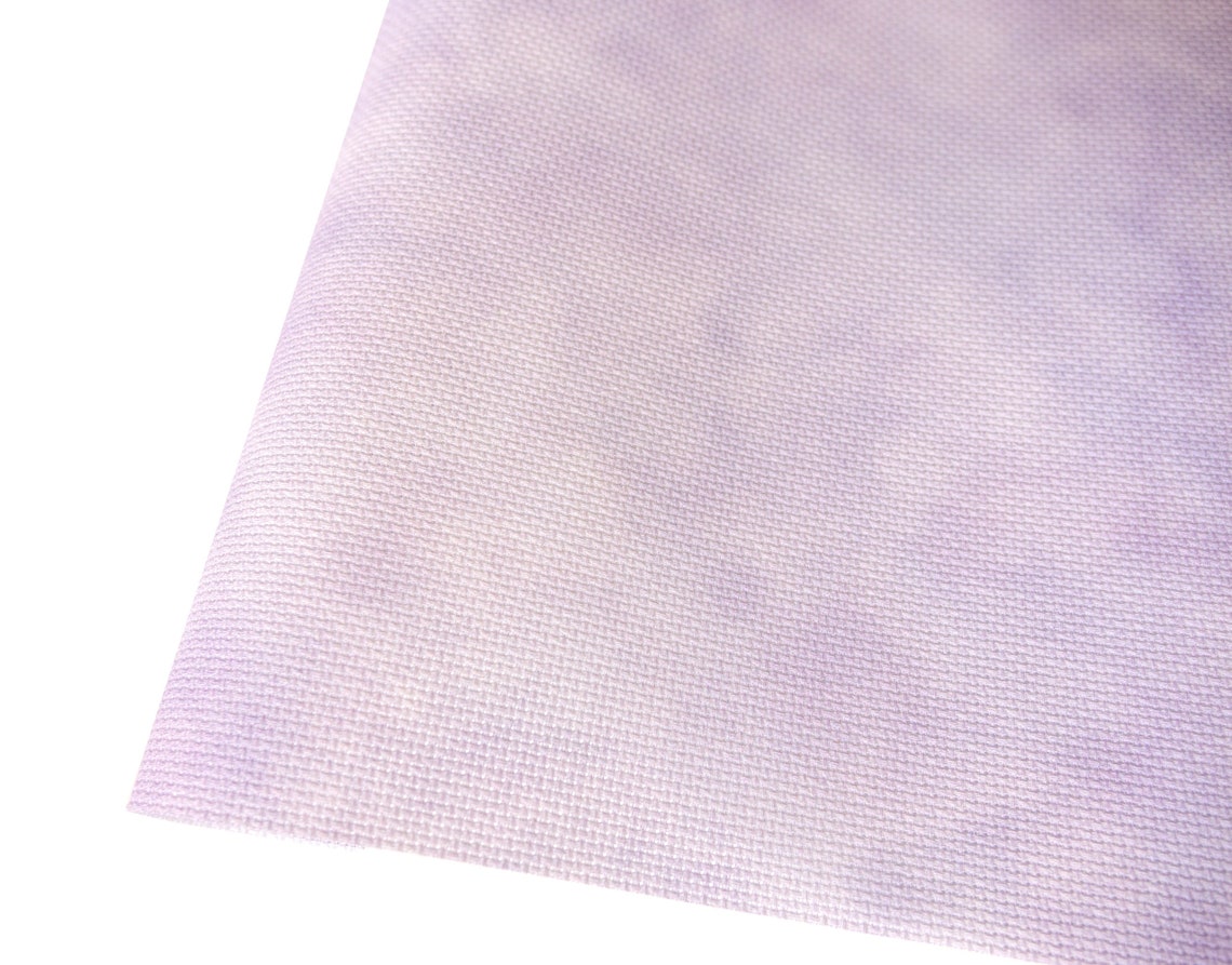 Pastel Pink Aida Cloth, Printed Cross Stitch Fabric, 14 / 16 / 18 / 20 ...