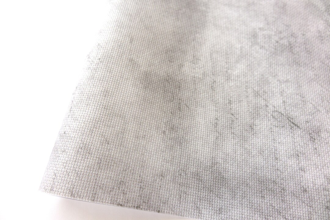 Grey Letters Printed Aida Cloth 14 / 16 / 18 / 20 Count - Etsy