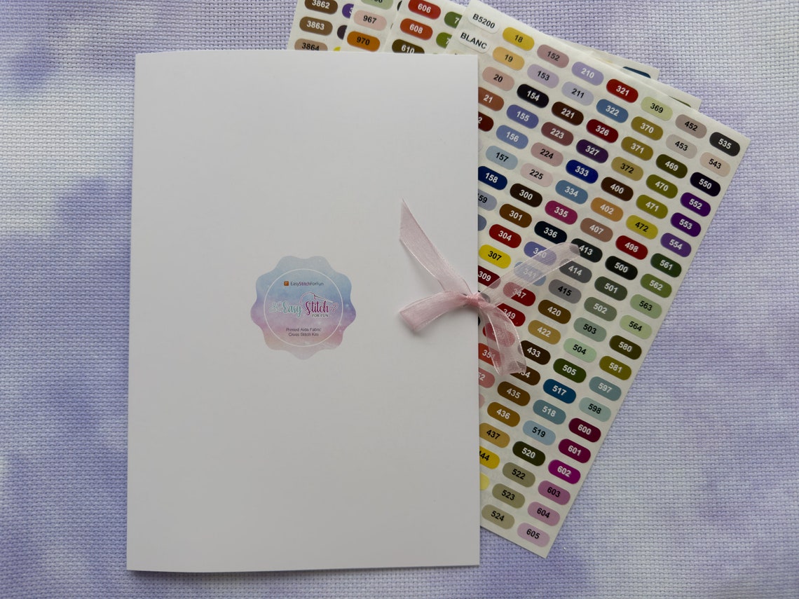DMC Floss Labels / Stickers for Embroidery Bobbins - Etsy