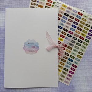 DMC Floss Labels / Stickers for Embroidery Bobbins - Etsy