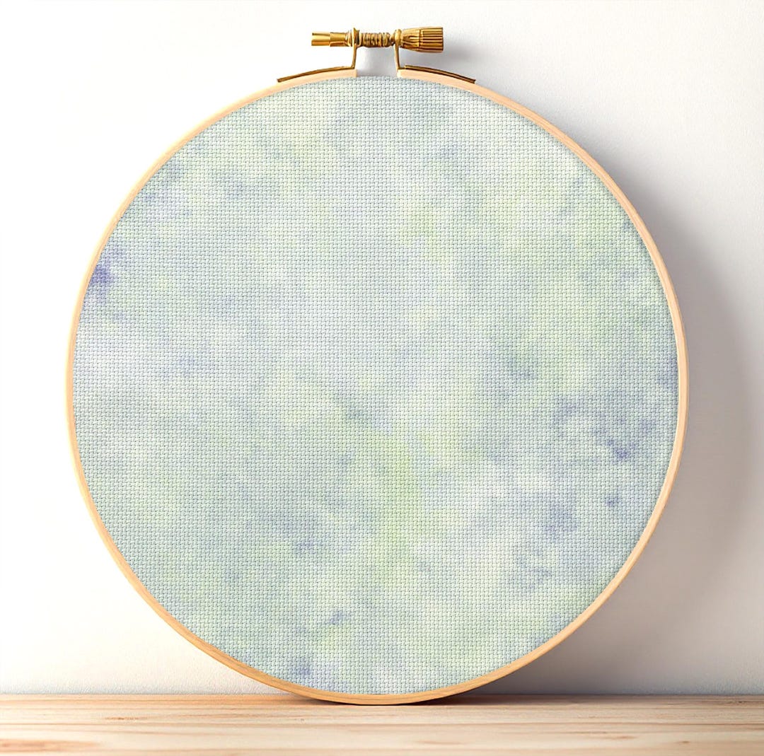 Pastel Watercolor Printed Aida Cloth, Cross Stitch Fabric - Etsy UK