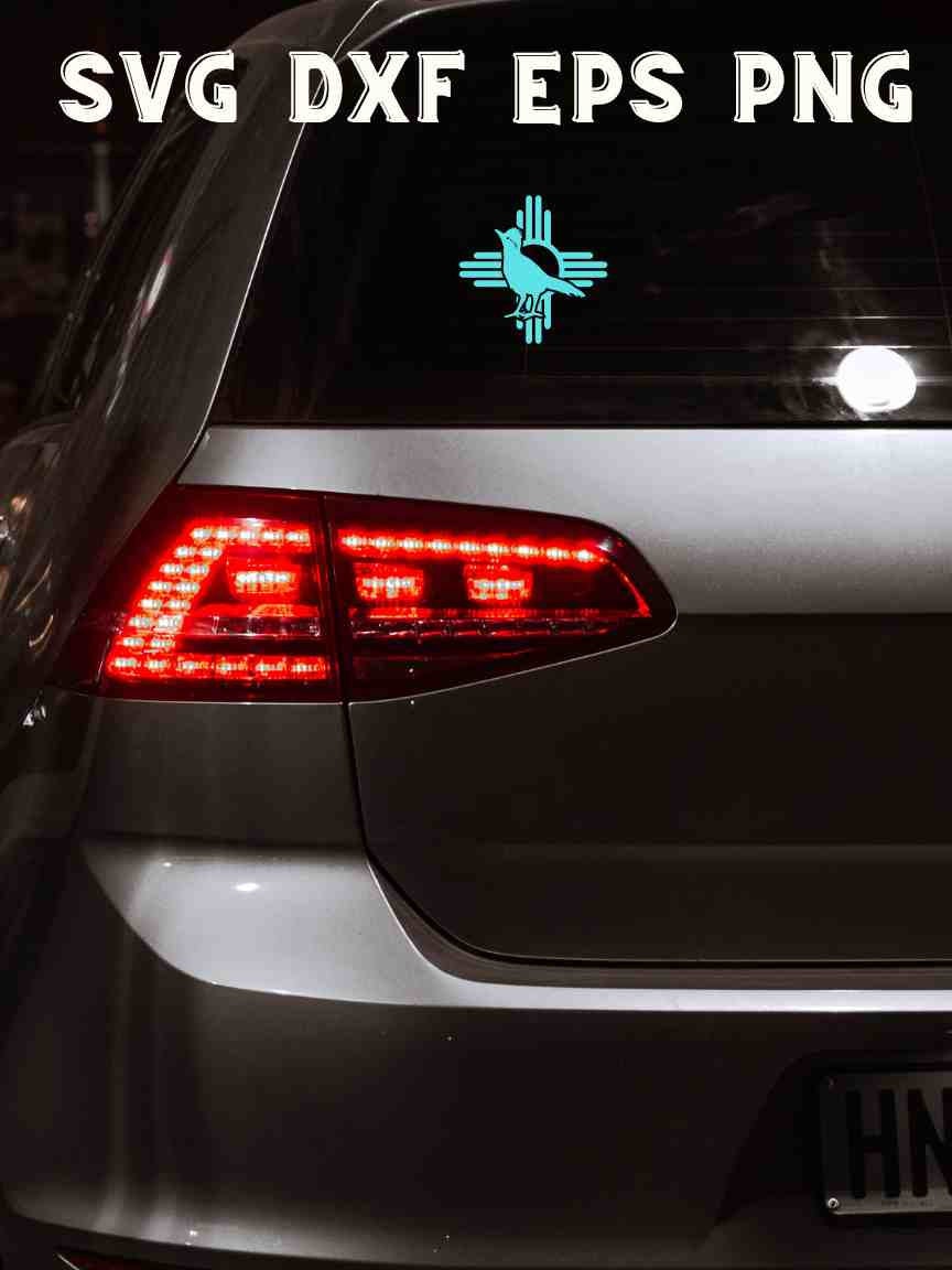 Baby Roadrunner Zia New Mexico Svg Dxf Eps Png Digital Download / Vynil ...