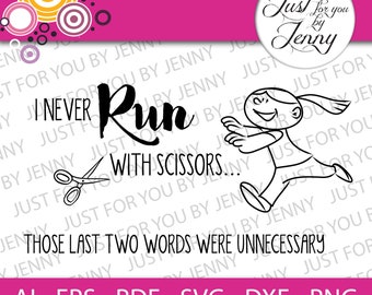 Run With Scissors - Etsy