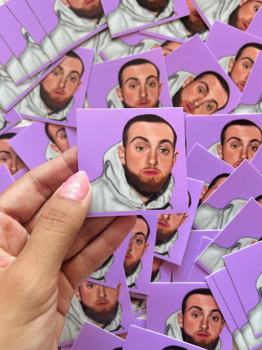 Hand Drawn Mac Miller Sticker - Etsy