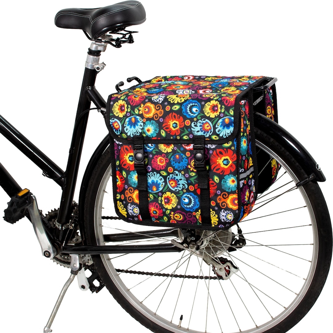 Bikybag Classic CE - Fashion Colourful Bicycle Double Panniers., Cycle ...