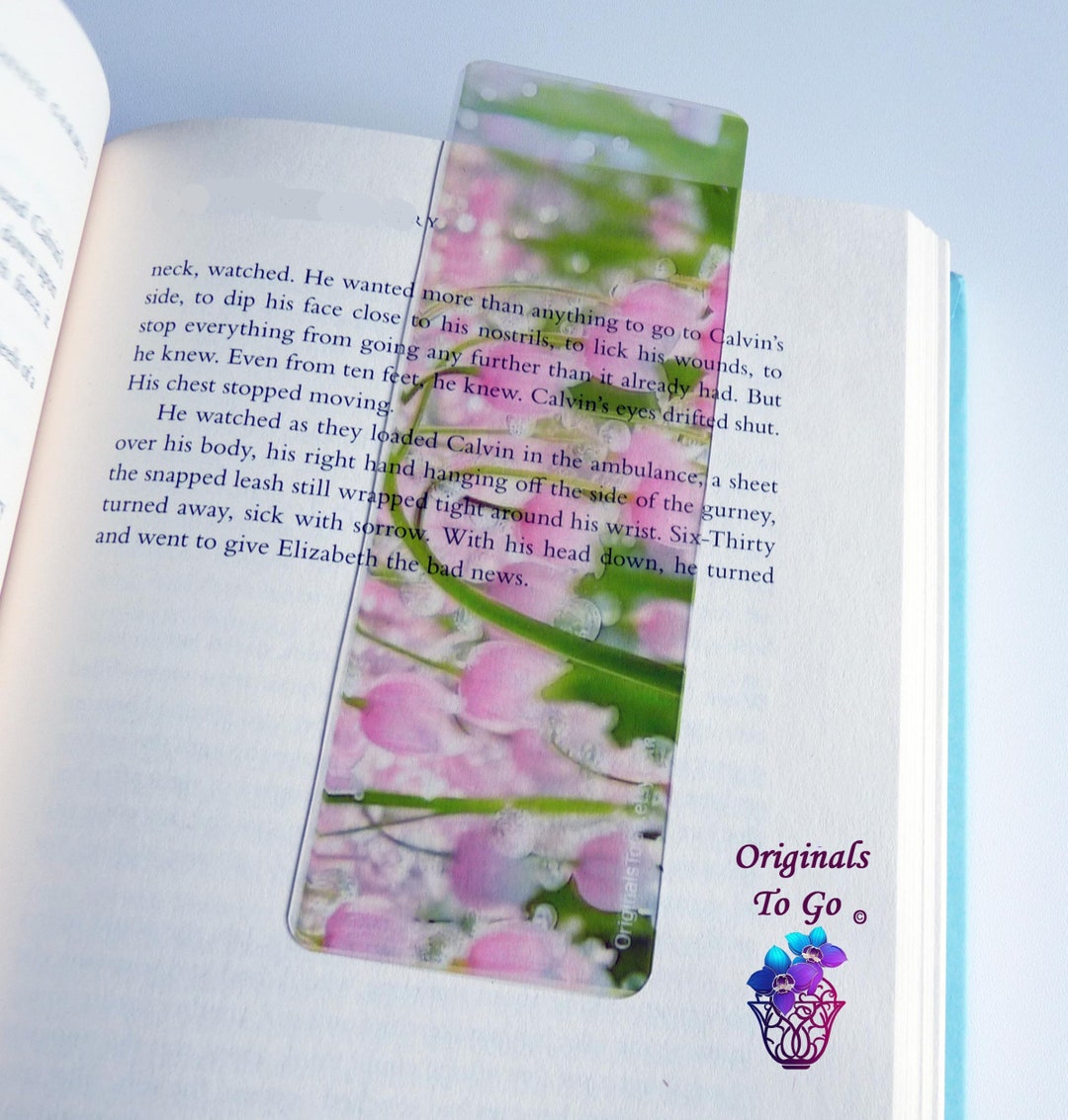 Lily of the Valley Bookmark Clear Bookmark Semi Transparent Bookmark ...