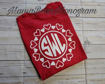 Monogrammed shirts | Etsy