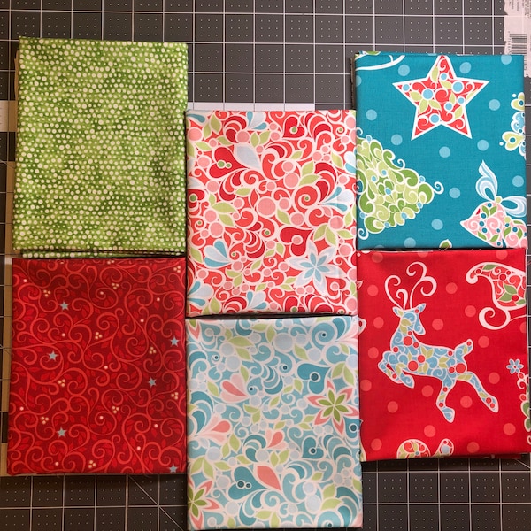 Christmas Fat Quarters - Etsy