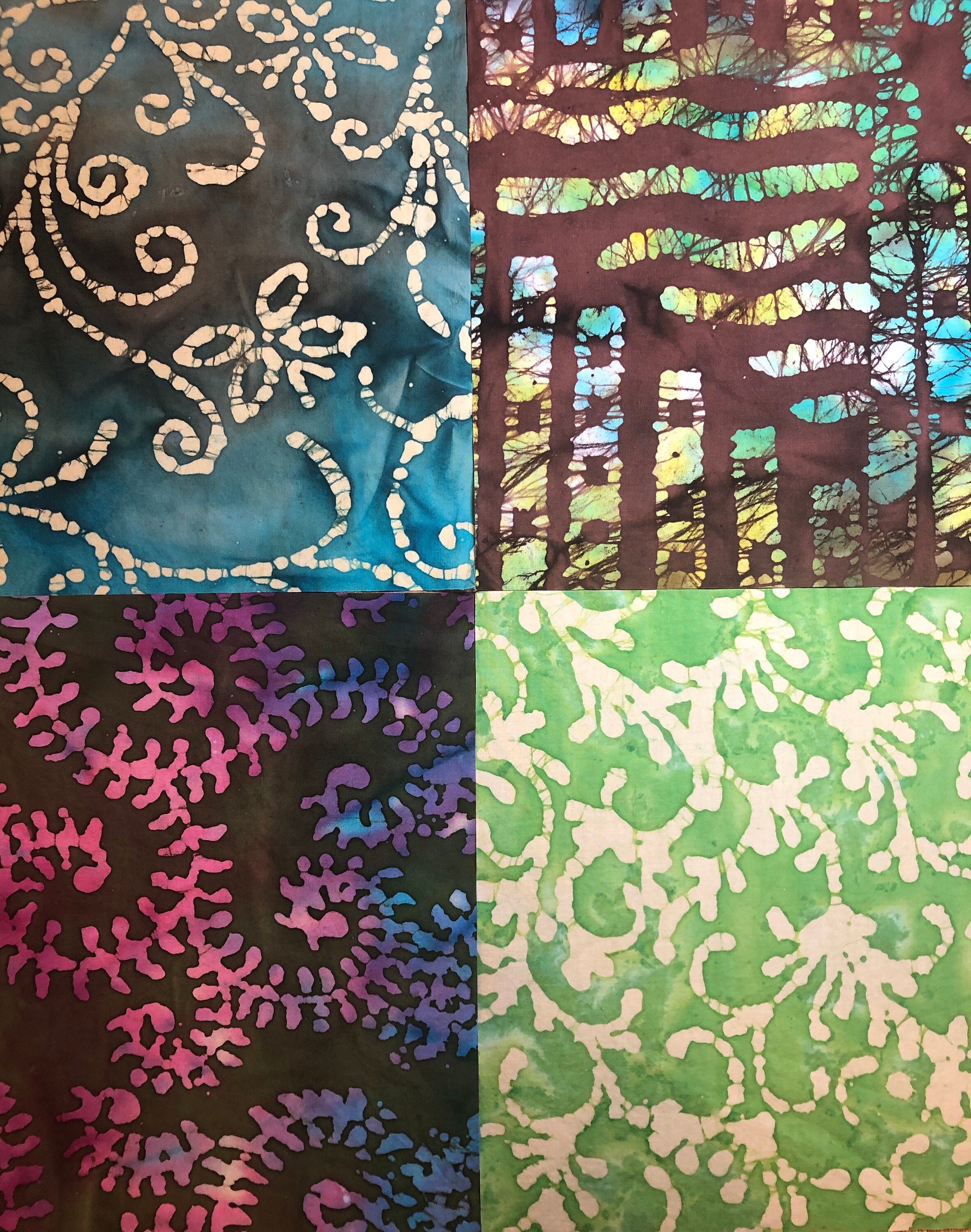 Batik Layer Cake 10 Inch Squares Quilting Fabric15 Different - Etsy