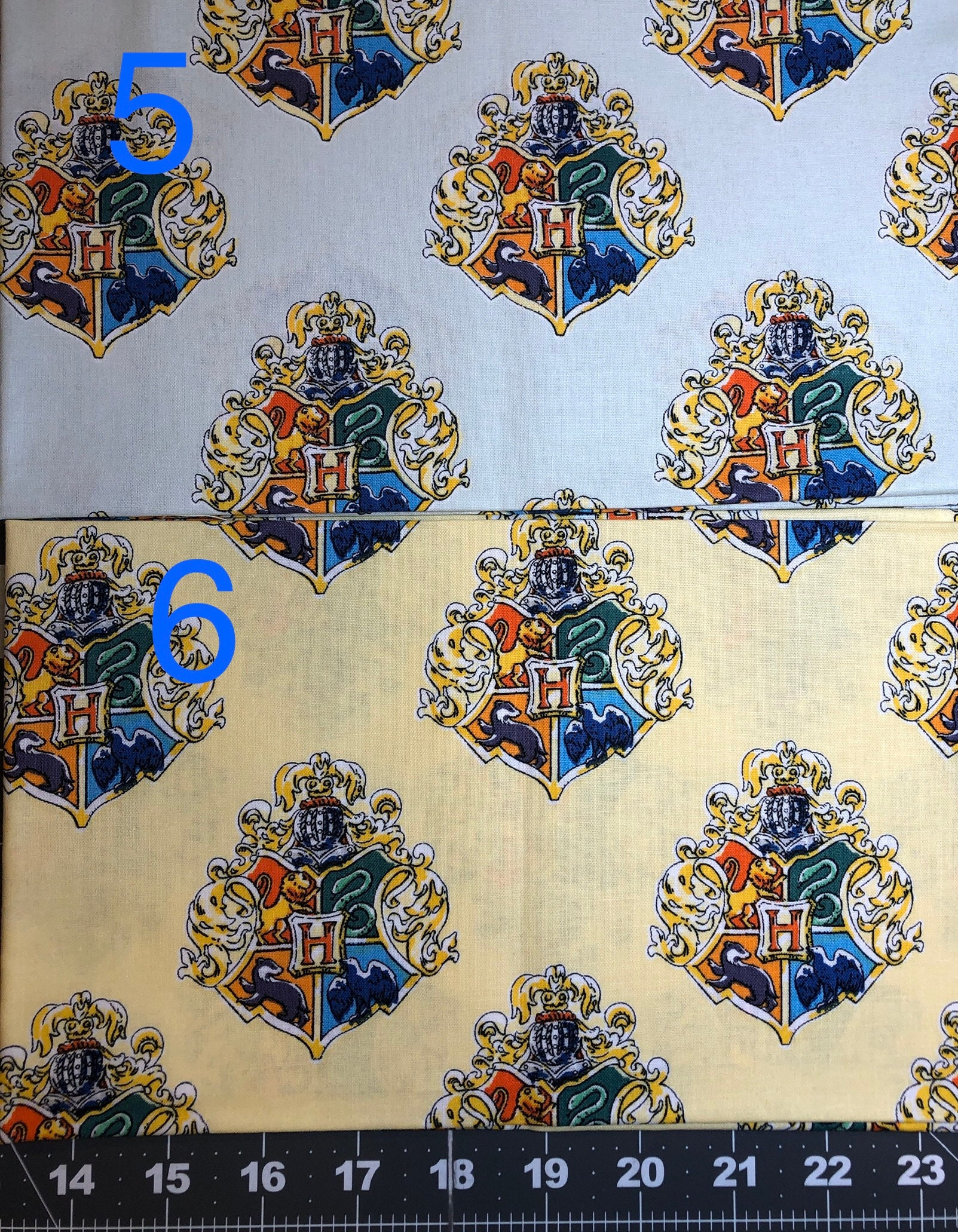 Harry Potter Cotton Fabriccharacter Fabric 100% Cotton - Etsy