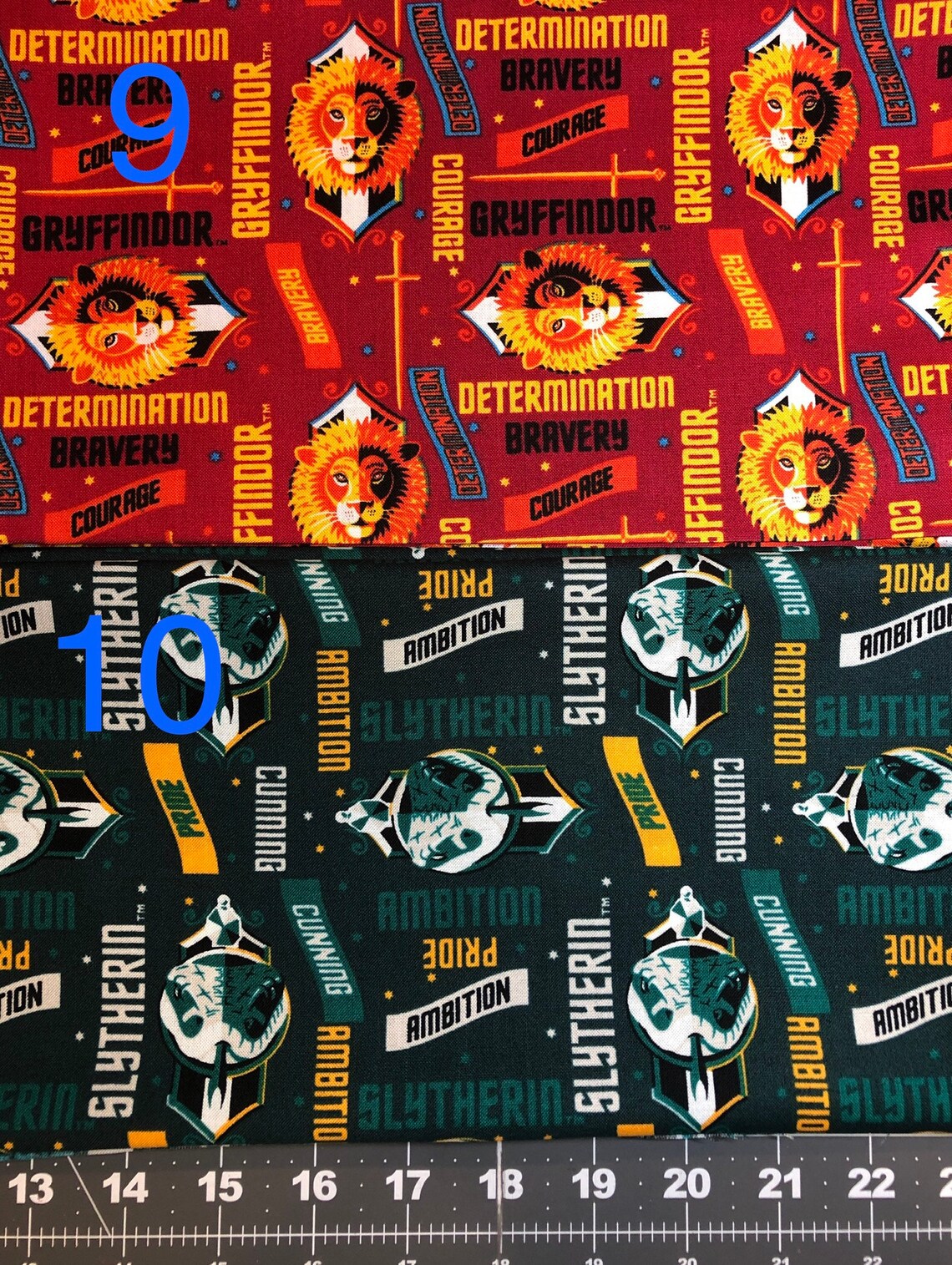 Harry Potter Cotton Fabriccharacter Fabric 100% Cotton - Etsy