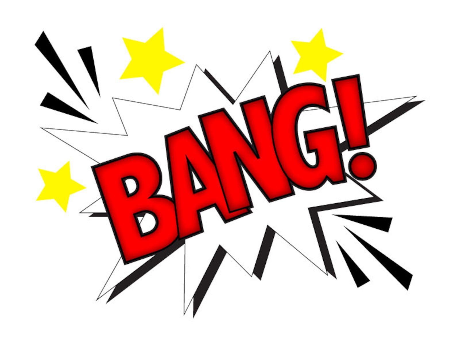 Comic Burst Cut Files. Clip Art Bang, Boom, Pow, Bam, Wham. Comic Burst ...