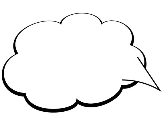 Talking Bubble Clip Art