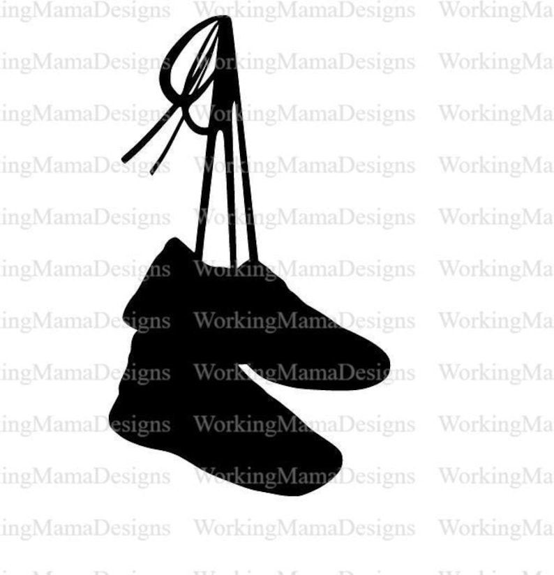 Running Shoes SVG and PNG File - Etsy
