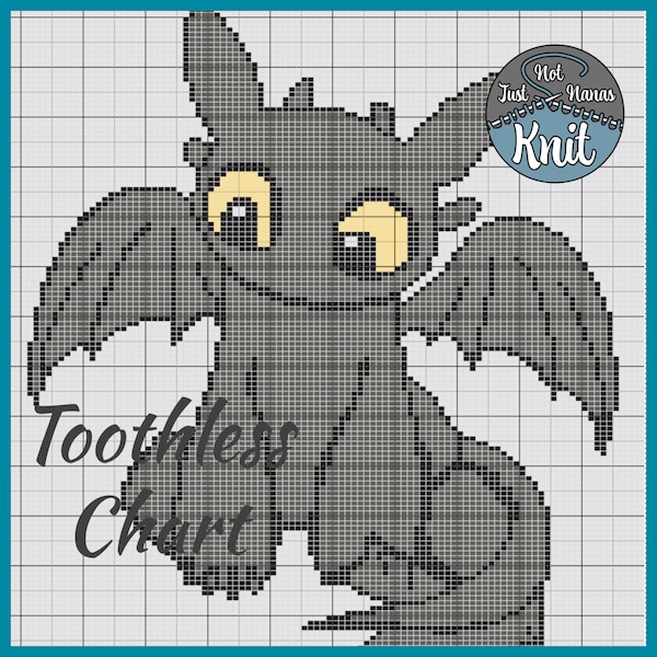Toothless Dragon - Etsy