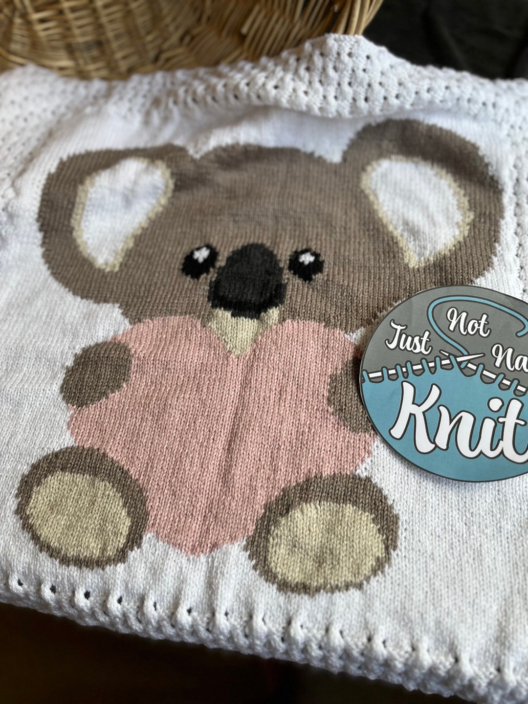 Koala Baby Blanket Knitting Pattern, Including Chart and Full Written ...