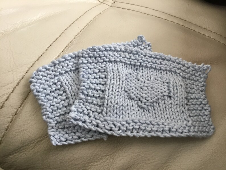 Bonding Squares Heart Design Knitting Pattern for Babies in NICU - Etsy