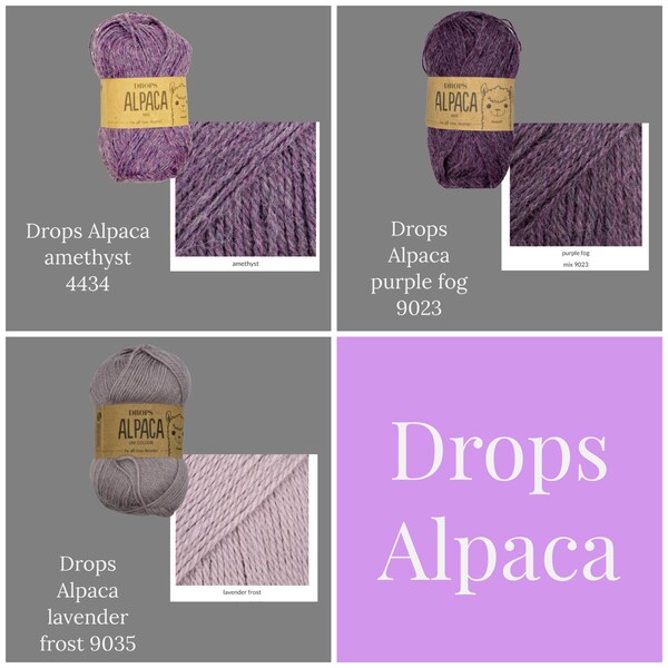 Drops Alpaca - Etsy