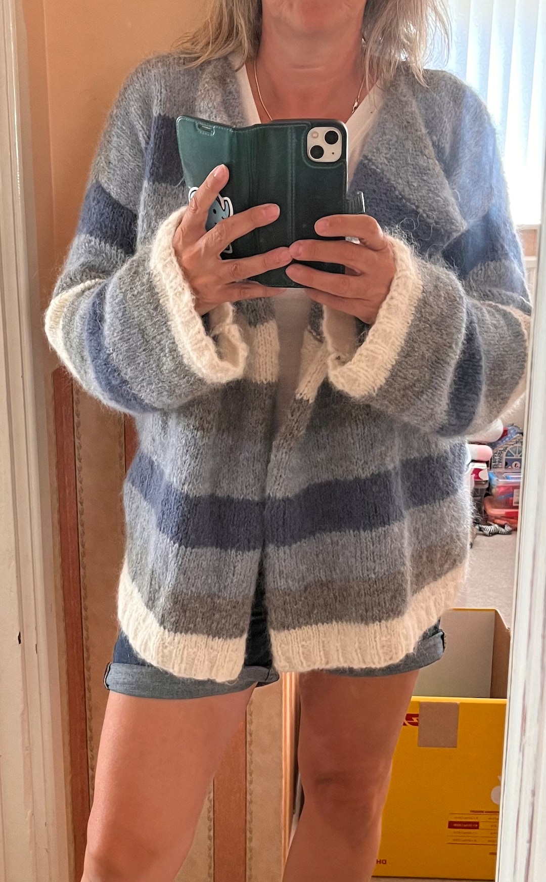 Easy Waterfall Cardigan Knitting Pattern, With Schematic and Full ...