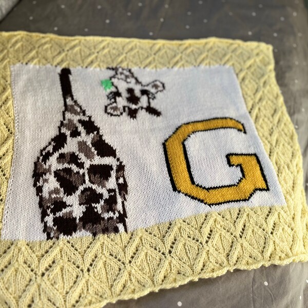 Alphabet Knitting Charts - Etsy