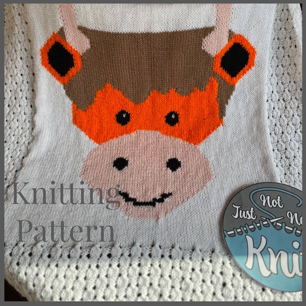 Highland Cow Knitting Patterns - Etsy UK