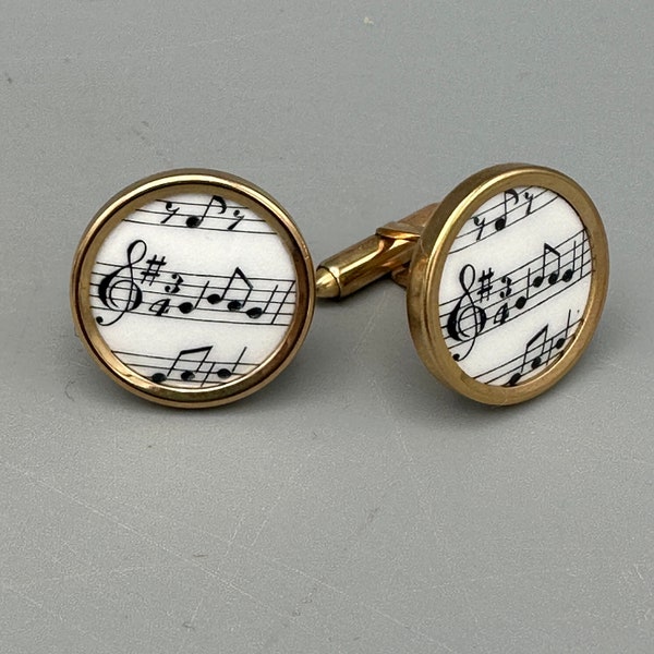 Musical Cuff Links - Etsy