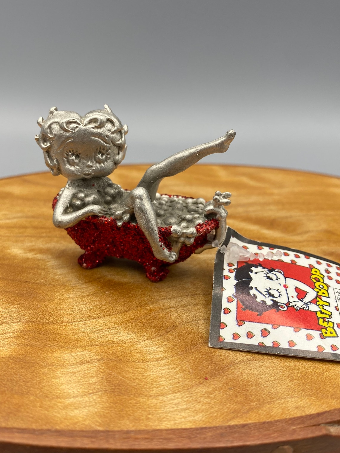 Betty Boop Figurines Set Of 4 Vintage Pewter Coleccionables Etsy