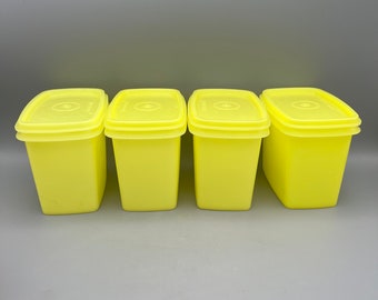Yellow Tupperware - Etsy