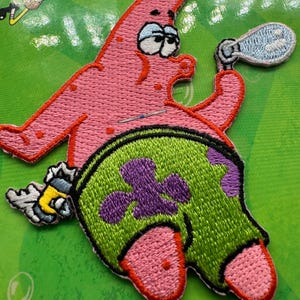 Vintage Patrick Star Iron on Patch, Spongebob Squarepants - Etsy
