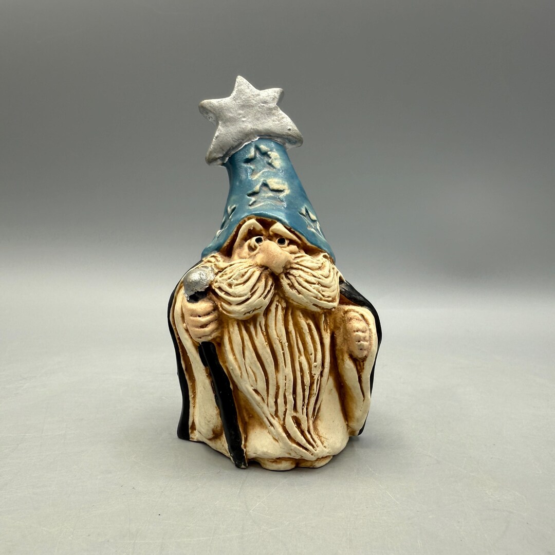 Vintage Wizard Whistle, Steven Mcgovney Ocarina Pottery Wizard With ...