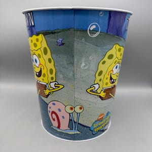 Vintage Spongebob Squarepants Wastebasket - It's Time to Bring It ...