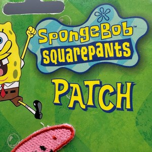 Vintage Patrick Star Iron on Patch, Spongebob Squarepants - Etsy