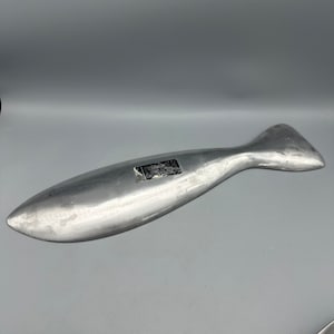 Nambe 553 Fish Shaped Platter, Vintage - Etsy