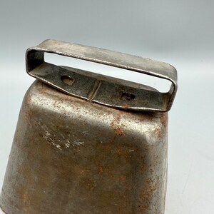 Cow Bell, Rusty Vintage (silver Colored) - Etsy